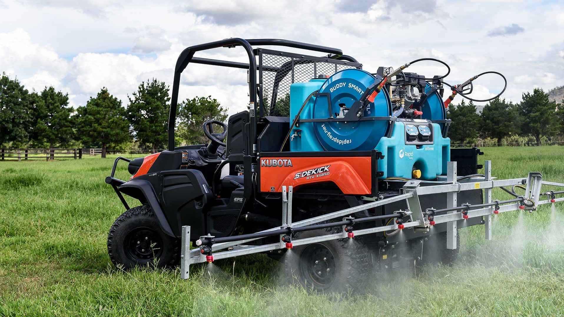 Rapid Spray 360L Single Buddy Smart Reel SprayScout — AG Superstore