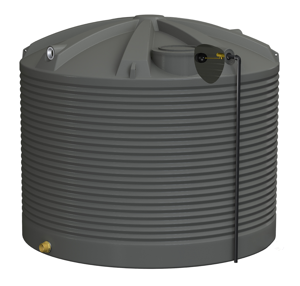 22,500ltr PolyMaster, Round Rainwater Tank — AG Superstore