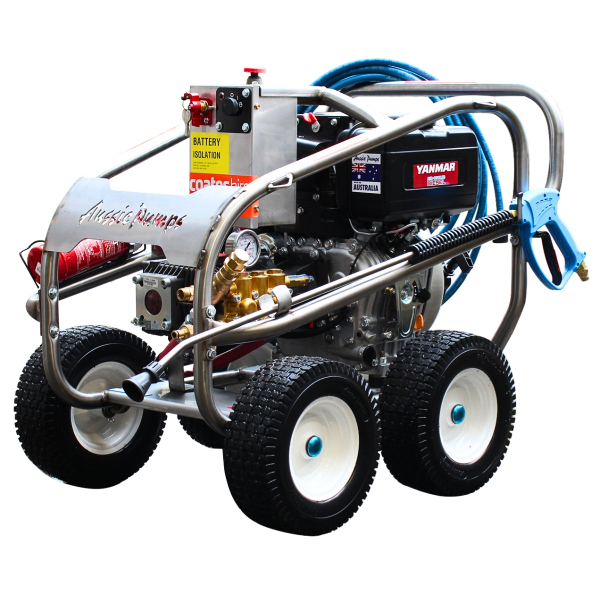 Aussie Pumps Scud 400 Diesel, Mine Spec 4,000PSI Pressure Cleaner — AG ...